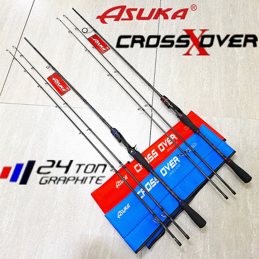 ASUKA CROSSOVER X SPINNING CASTING ROD DUAL ACTION | Shopee Malaysia