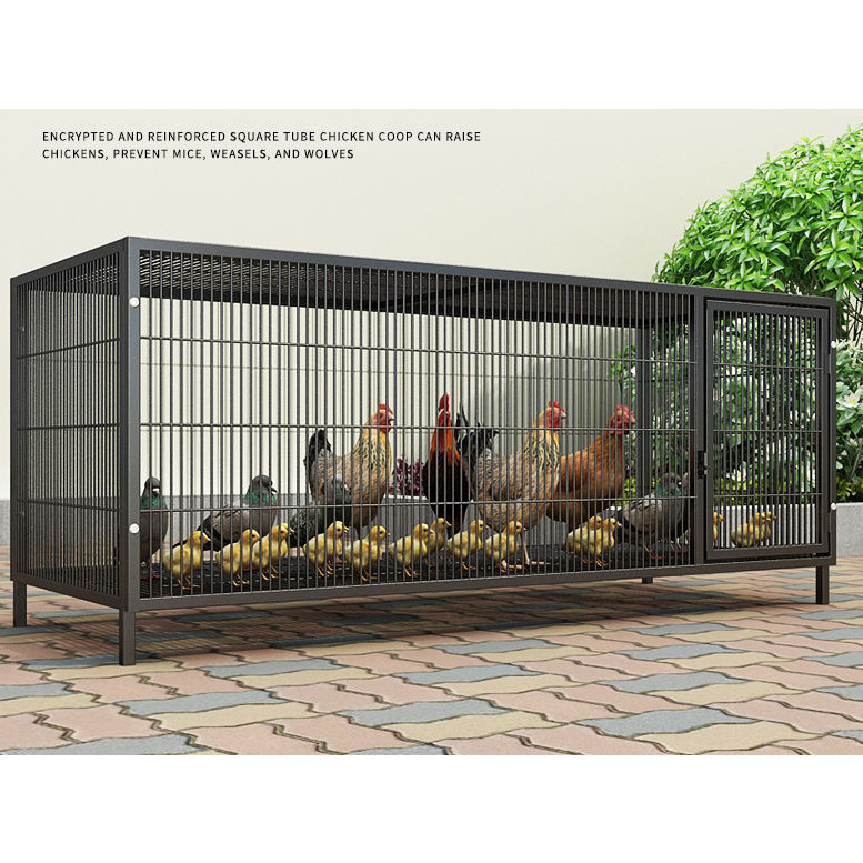 (PROMO)Chicken cagehousehold thickened large-scale breeding cage, goose ...