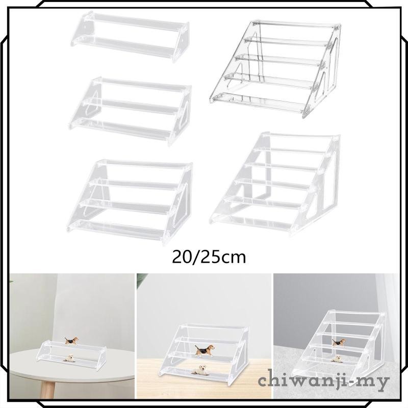 [ChiwanjifcMY] Large Riser Display Stand Tiered Display Stand Acrylic ...
