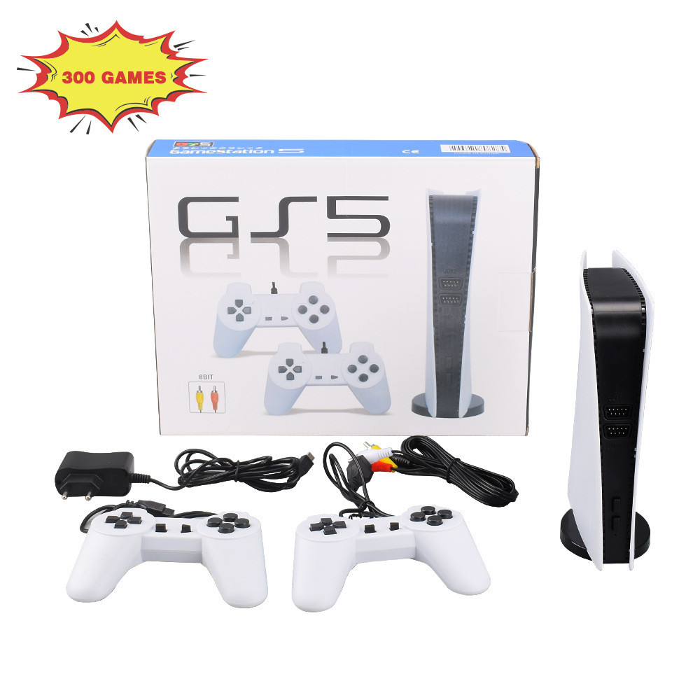 2024 Ready Stock NES Nostalgic Retro Game Console P5 Mini TV Game Console GS5 Wired Family Game ...