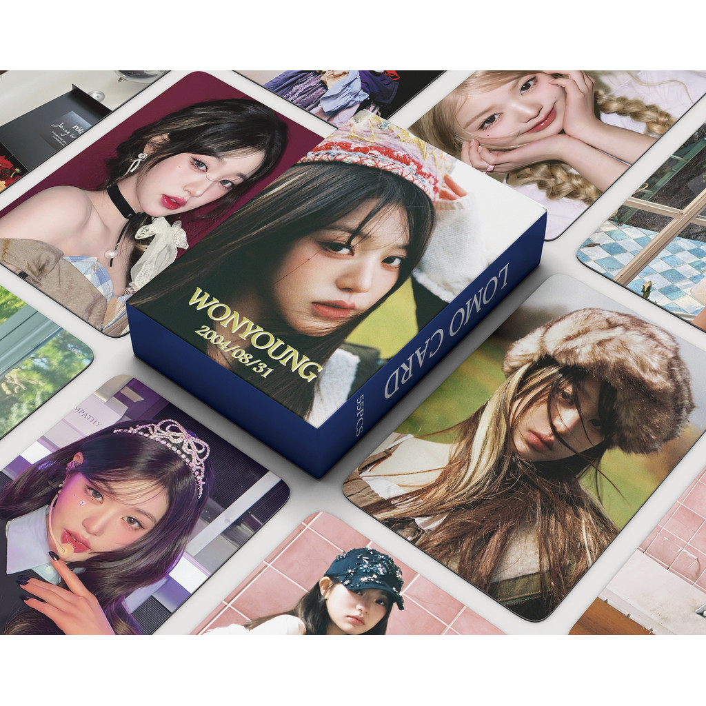 55pcs IVE 3rd EP EMPATHY ATTITUDE Photocards REBEL HEART CRUSH SHOW WHAT I HAVE World Tour ...