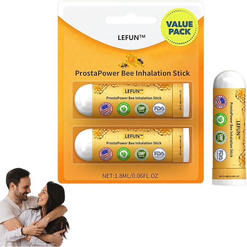 LEFUN ProstaPower Bee penyedutan Stick, BeeBoom Inhaler hidung untuk ...