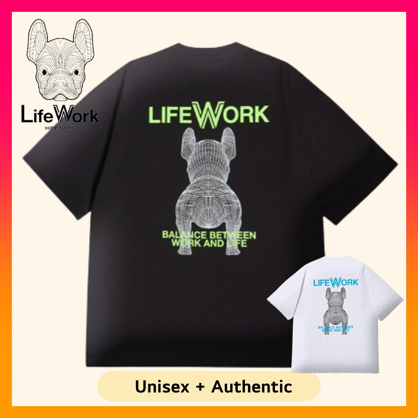 LifeWork Original 2025 Small Overfit Oversized Short-Sleeve T shirt ...