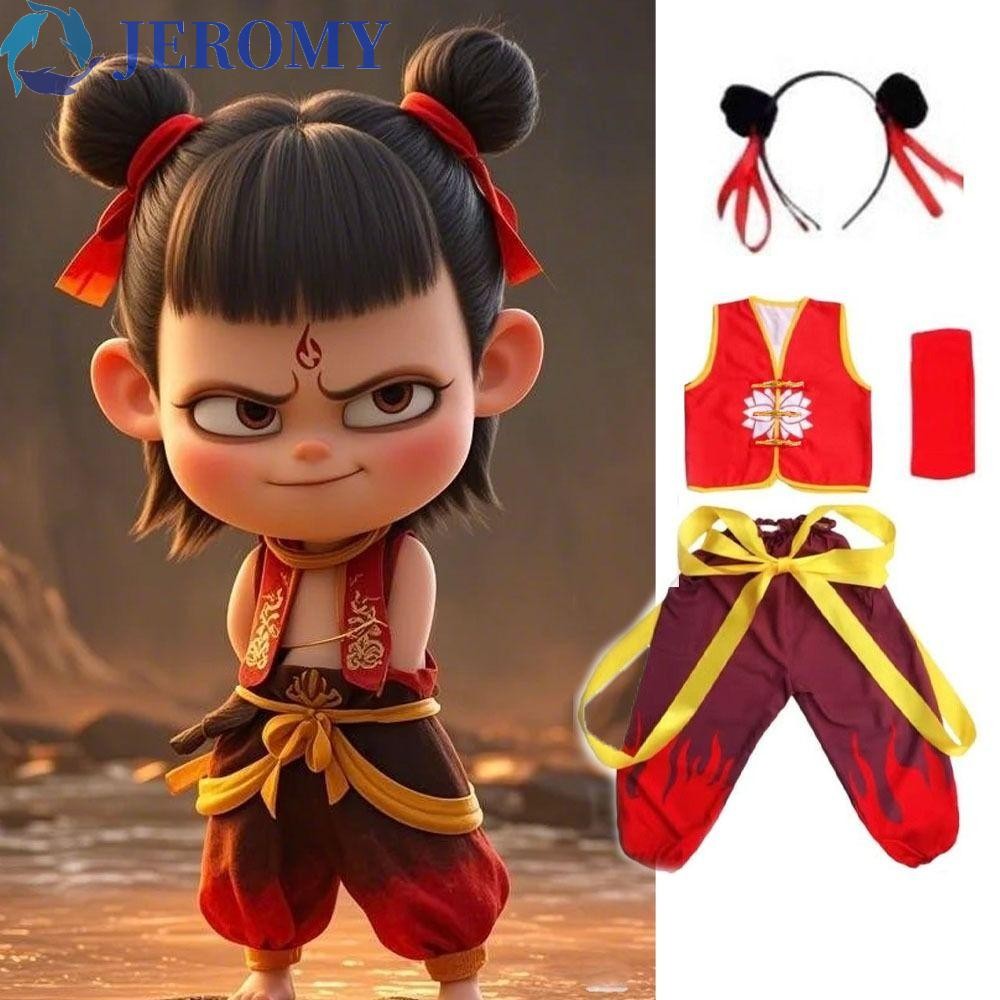 JEROMY Nezha2 Cosplay Costume, Stage Party Props Nezha Performance ...