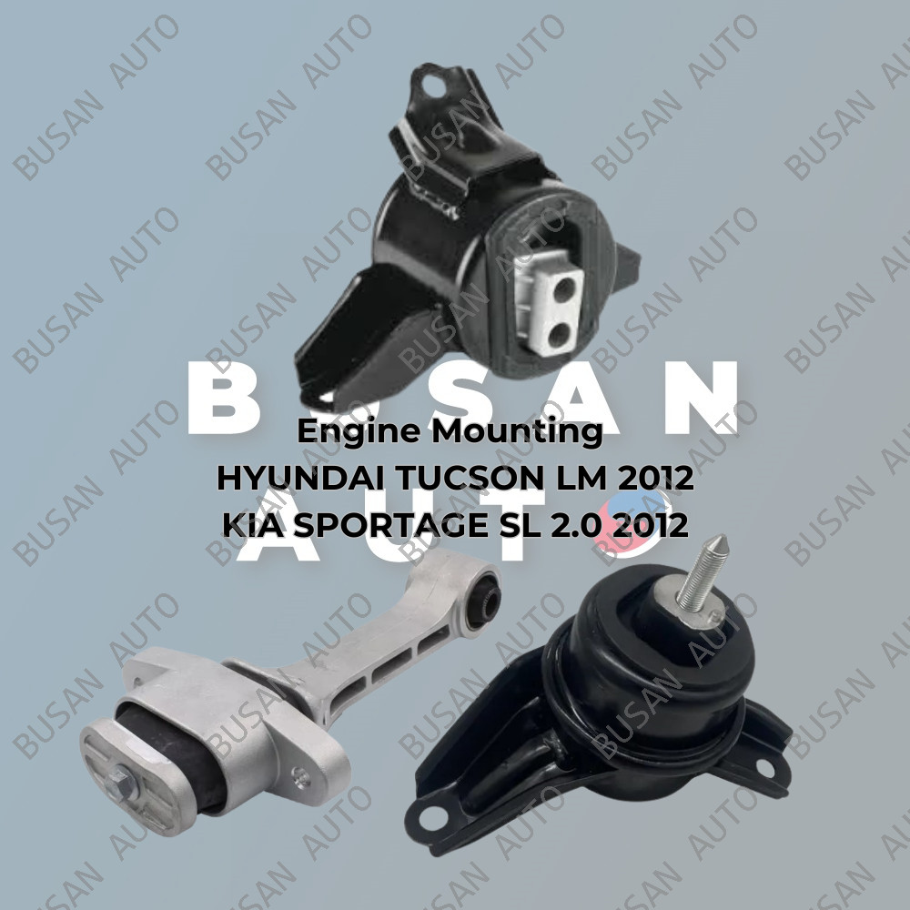 Engine Mounting Set (OEM) for Hyundai Tucson LM / Kia Sportage SL ...