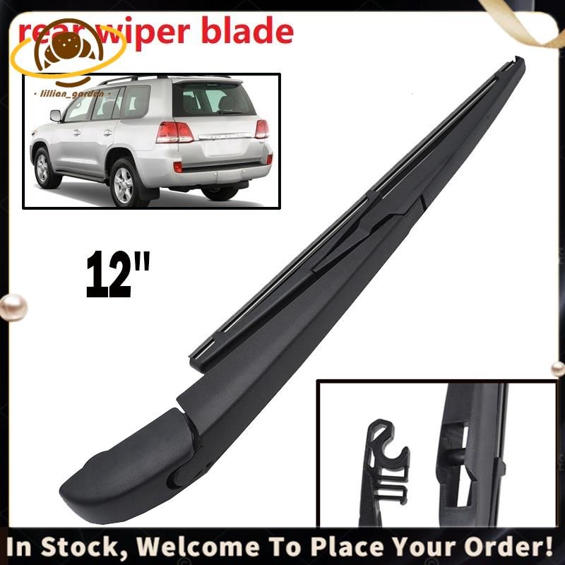 Rear Windshield Wiper Arm Blade Kit for Toyota Land Cruiser Lexus LX570 2008-2015 GX470 2003 ...