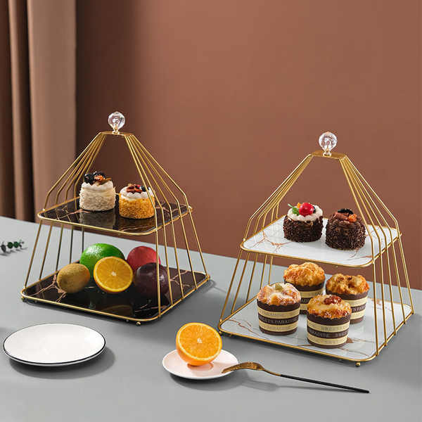 dessert table display set cake stand raya 2025 Nordic Creative Dessert ...
