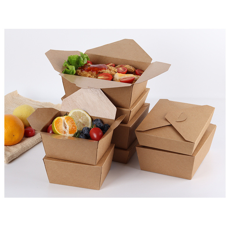 50 premium kraft boxes/lockable boxes with tear-off lid and lid ...