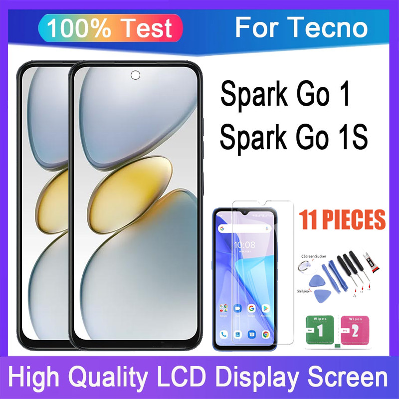 Original Display Tecno Spark Go 1 KL4 Spark Go 1S KL4h LCD Touch Screen Replacement | Shopee ...