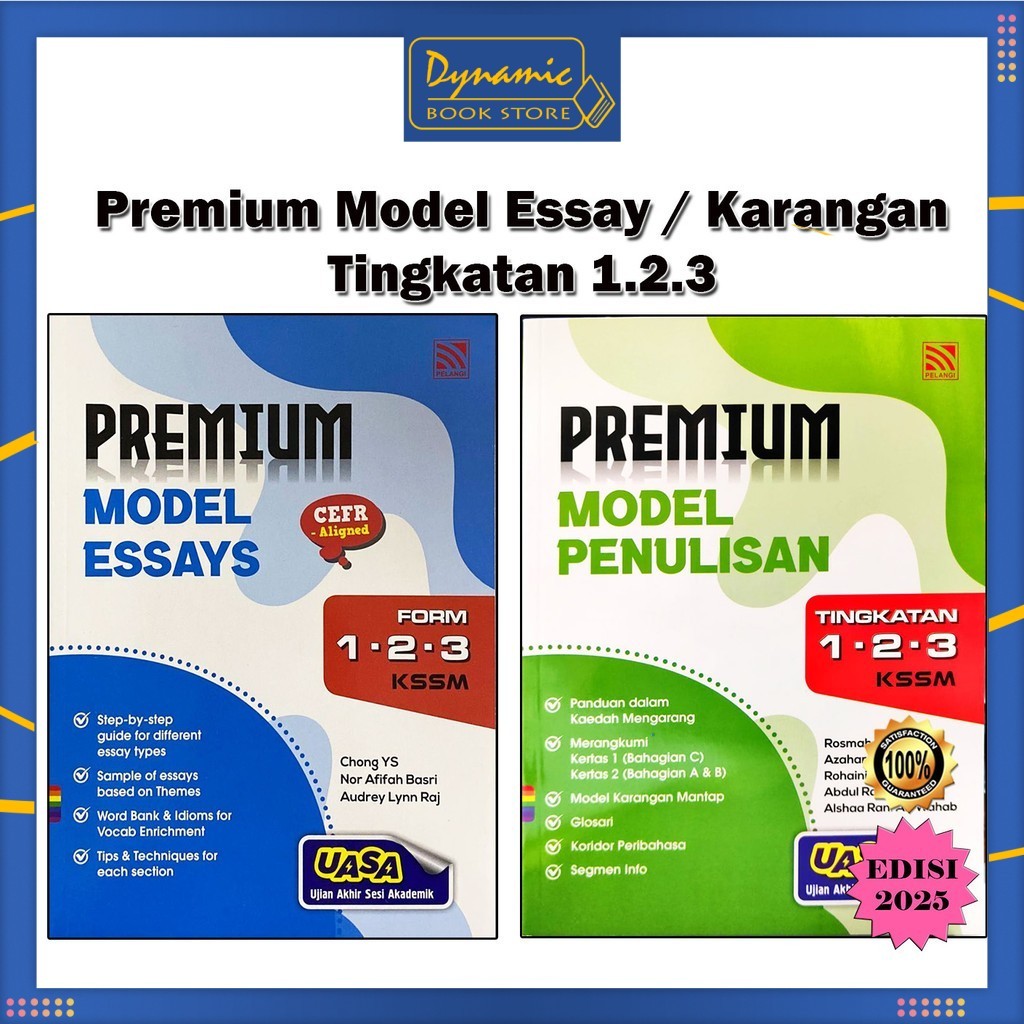 Buku Rujukan : Premium Model Essays / Karangan Tingkatan 1.2.3 Edisi ...