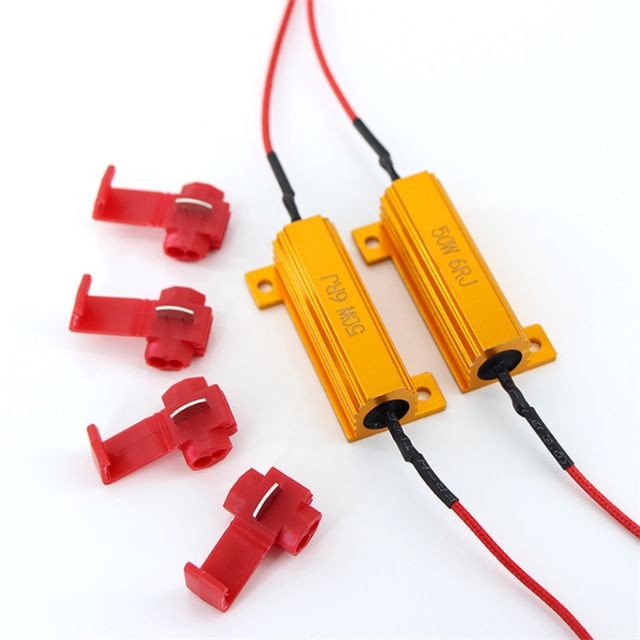50w 6 ohm resistor led canbus error free Anti flicker Resistance hyper ...