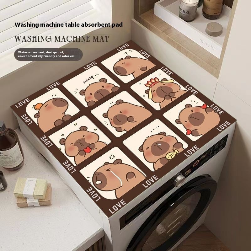 Washing Machine Diatom Mud Sunscreen Cover Single Double Door ...