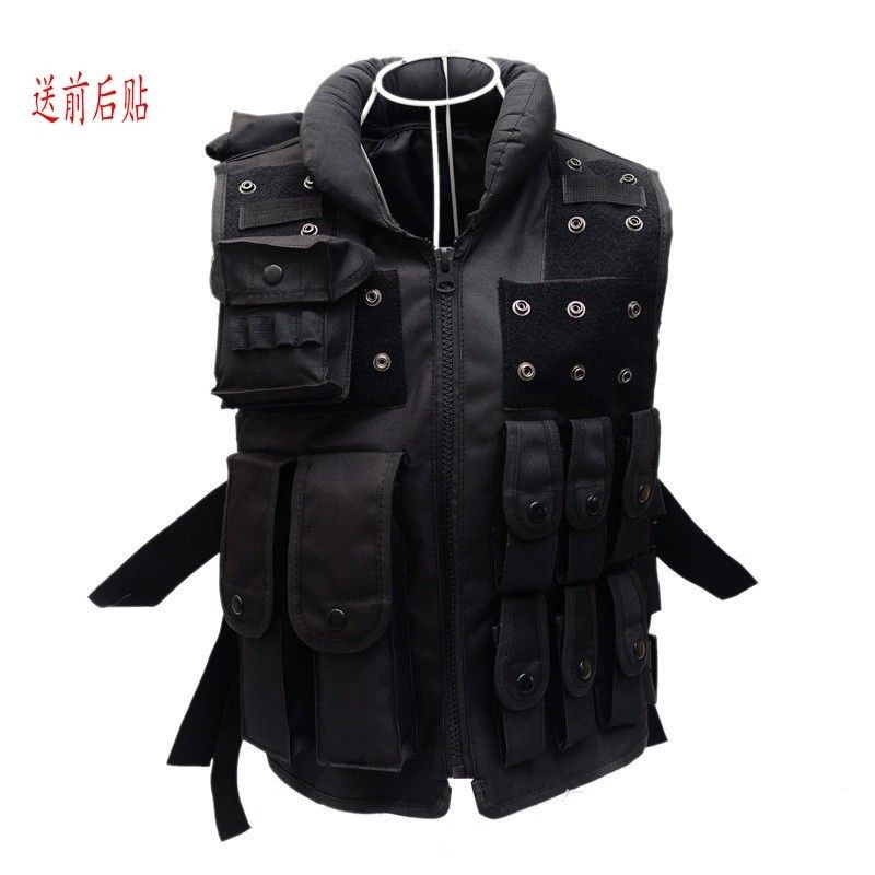 Outdoor tactical vest chicken eating game equipment Peace Elite live CS ...