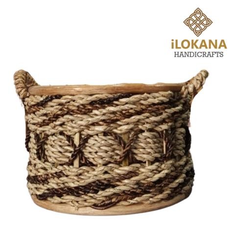 Ilokana Handicrafts Hiraya Mutipurpose Rattan and Buri Basket | Shopee ...