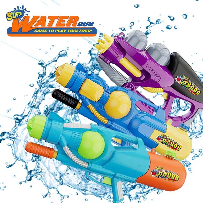 Water Gun Toy Large Size Pull-out Pump Type Water Gun Water-splashing ...
