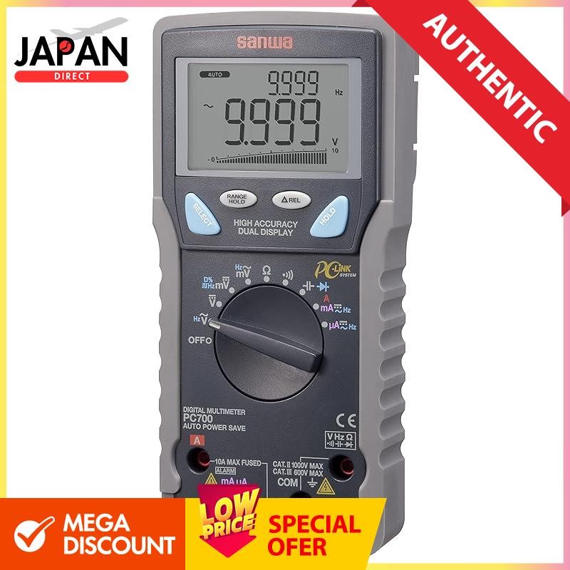 SANWA Digital Multimeter PC700 by Sanwa Electric Instrument Co., Ltd ...