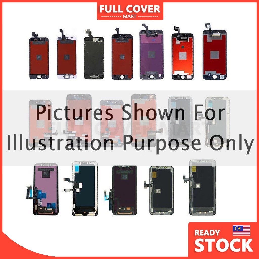(ACC58) LCD Compatible For IP 4 4s 5 5c 5s 5se 6 6s Plus 7 Plus 8 Plus ...