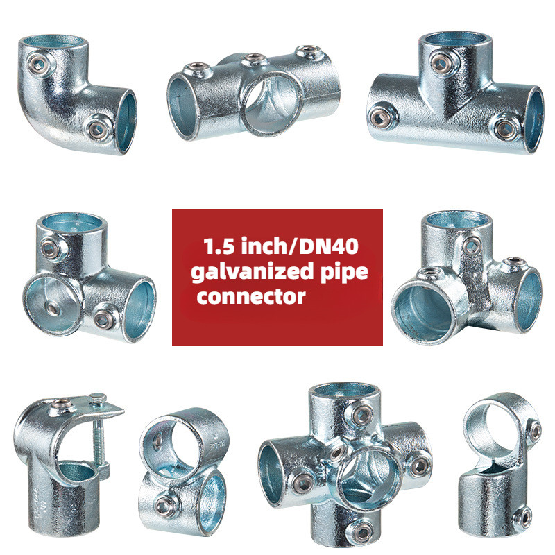 Dn40 Galvanized Pipe Frame Joint Naughty Castle Corridor Isolation ...