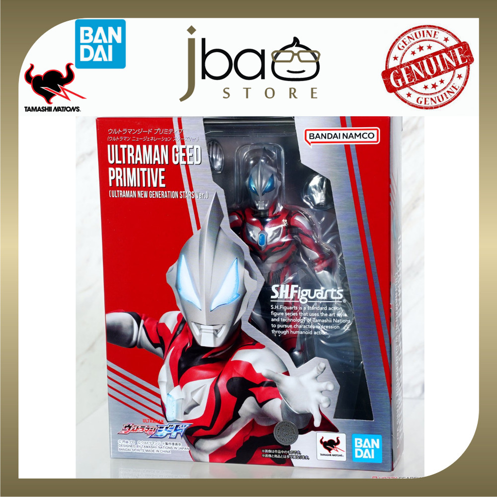 S.H.Figuarts Ultraman Geed Primitive Ultraman New Generation Stars Ver ...