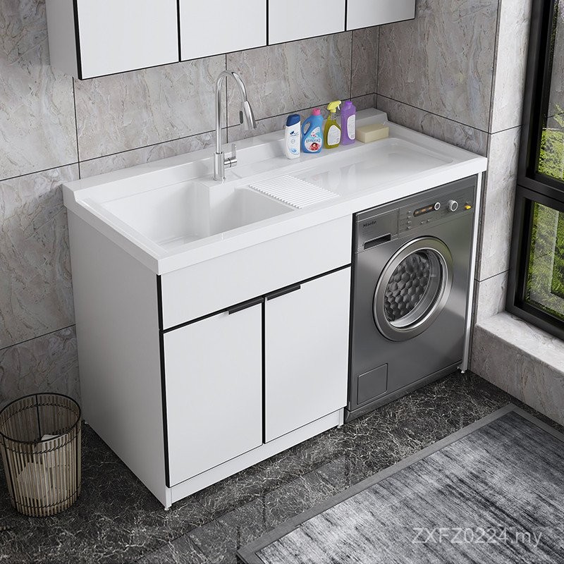 Washboard Laundry Sink Basin Washbasin Counter with I1 Balcony Wash ...