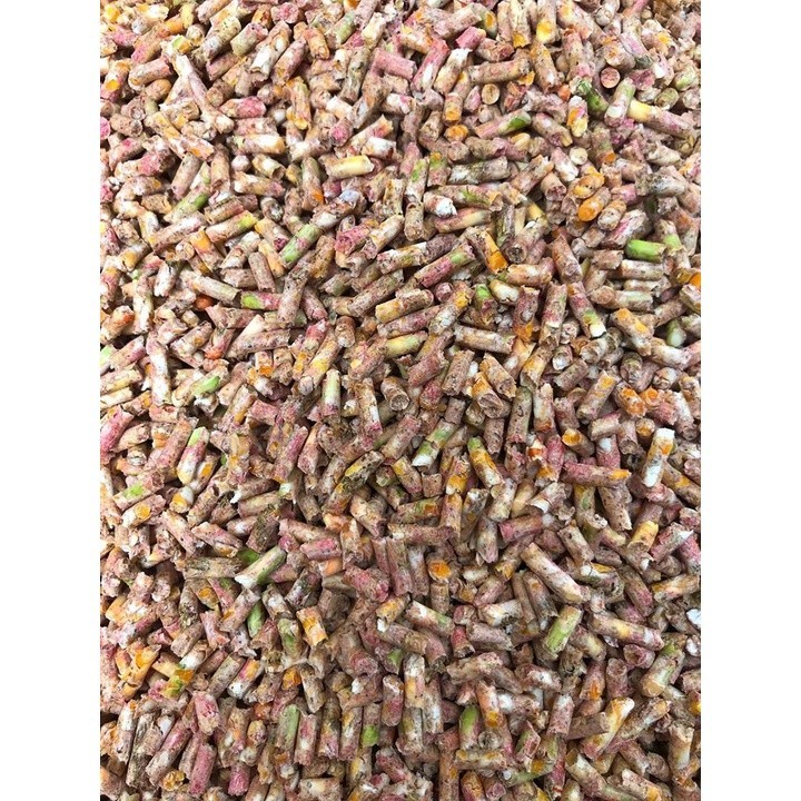 1kg Cereal pellets for fighting chickens, chicken bran pellets, bantam ...