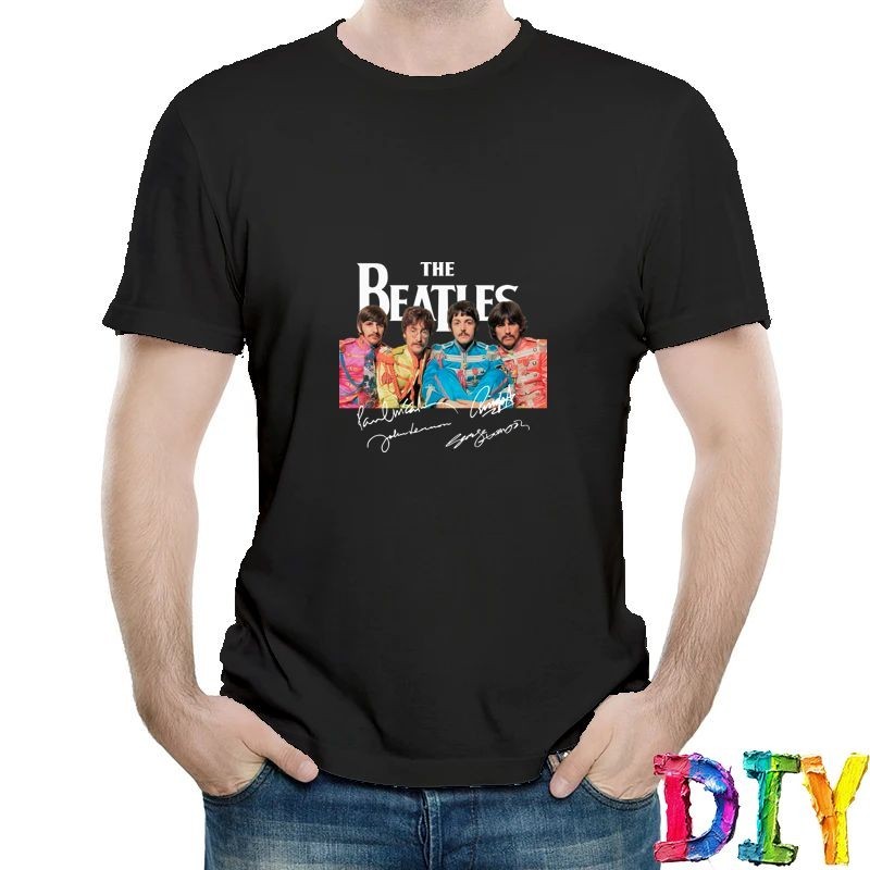 The Beatles Hello Goodbye John Paul George Ringo Starr Gym Cute Crew ...