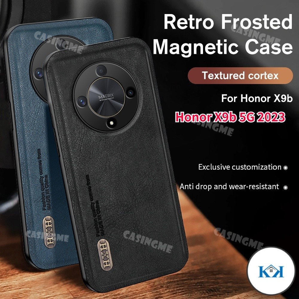 Kk Honor X9b 5g 2023 Luxury Leather Casing For Honor X9b X9 X 9b
