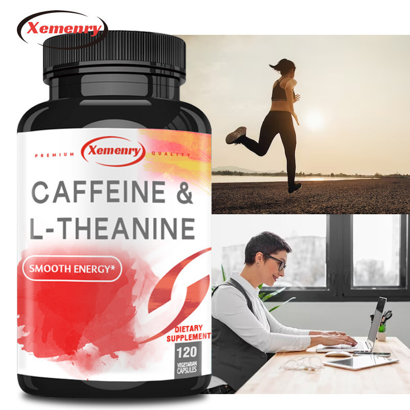 Xemenry VALI Caffeine and L-Theanine Supplement - for a smart smooth energy and focus boost ...