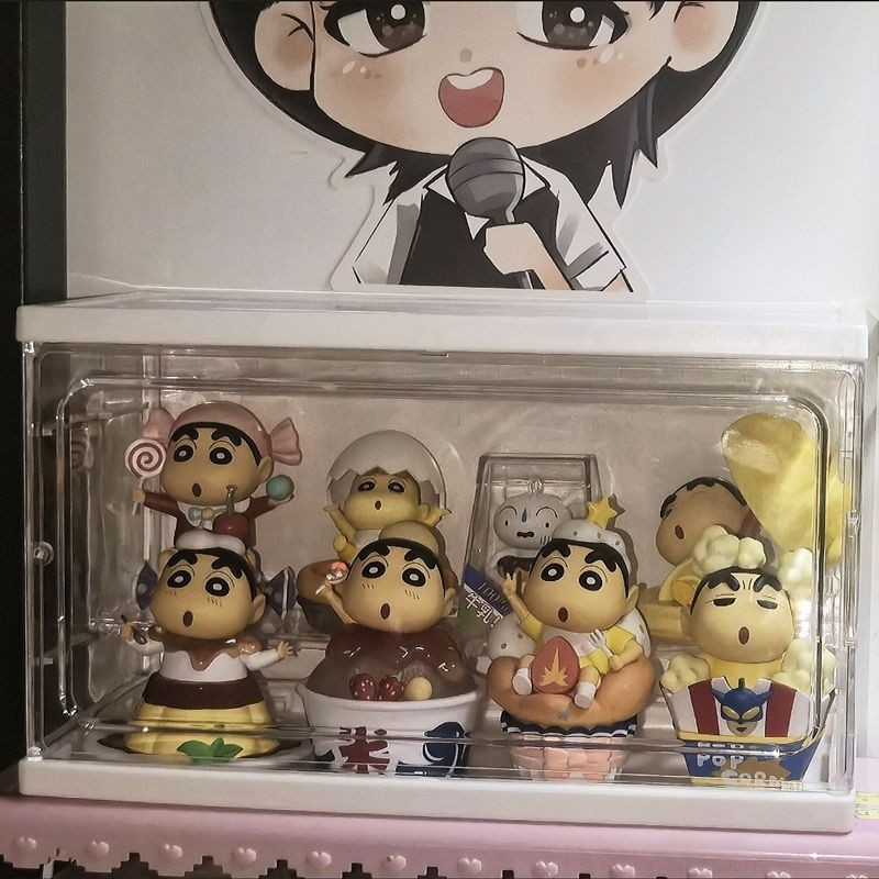 Spot goods display box acrylic box Crayon Shin-Chan Hand-Made Display ...