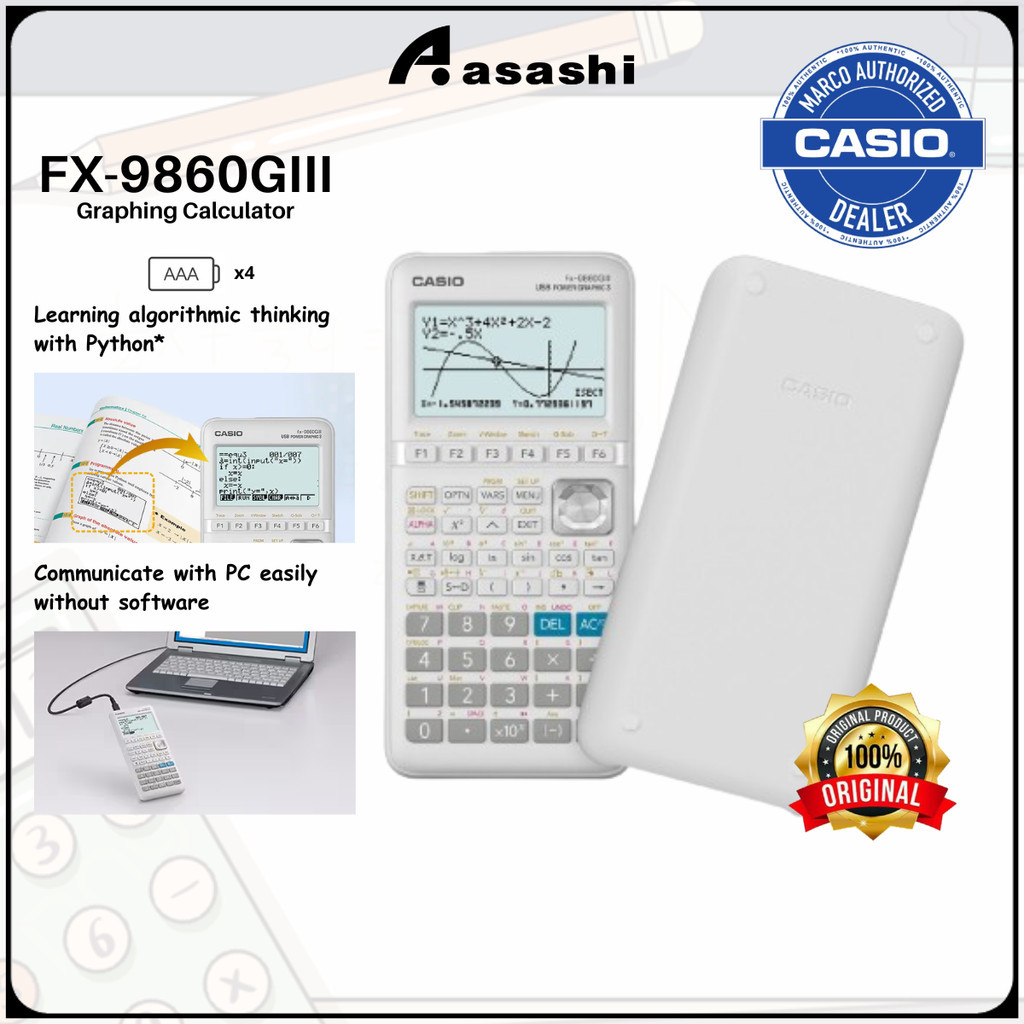 Casio FX-9860GIII Graphing Calculators | Shopee Malaysia