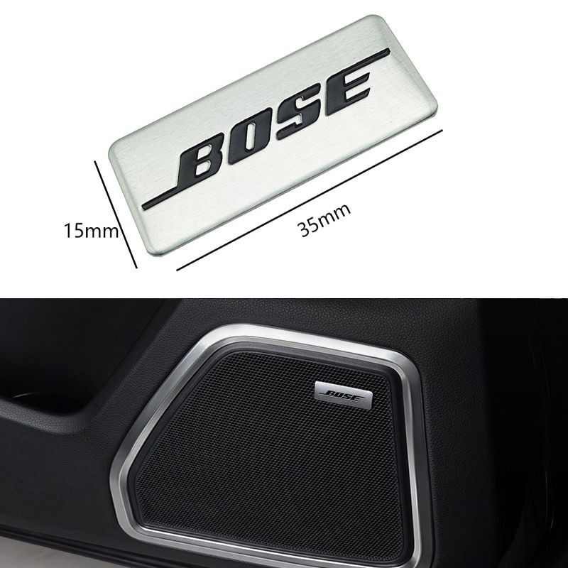 [Buy 4 Get 2 Free] Car Speaker Sticker 3D Stereo Label Doctor Logo Horn ...