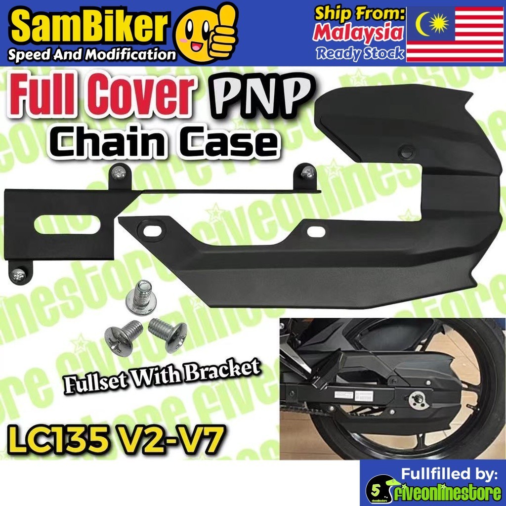 Y15 Y16 LC135 Chain Cover Peti Rantai 100% ORIGINAL Yamaha Vietnam ...