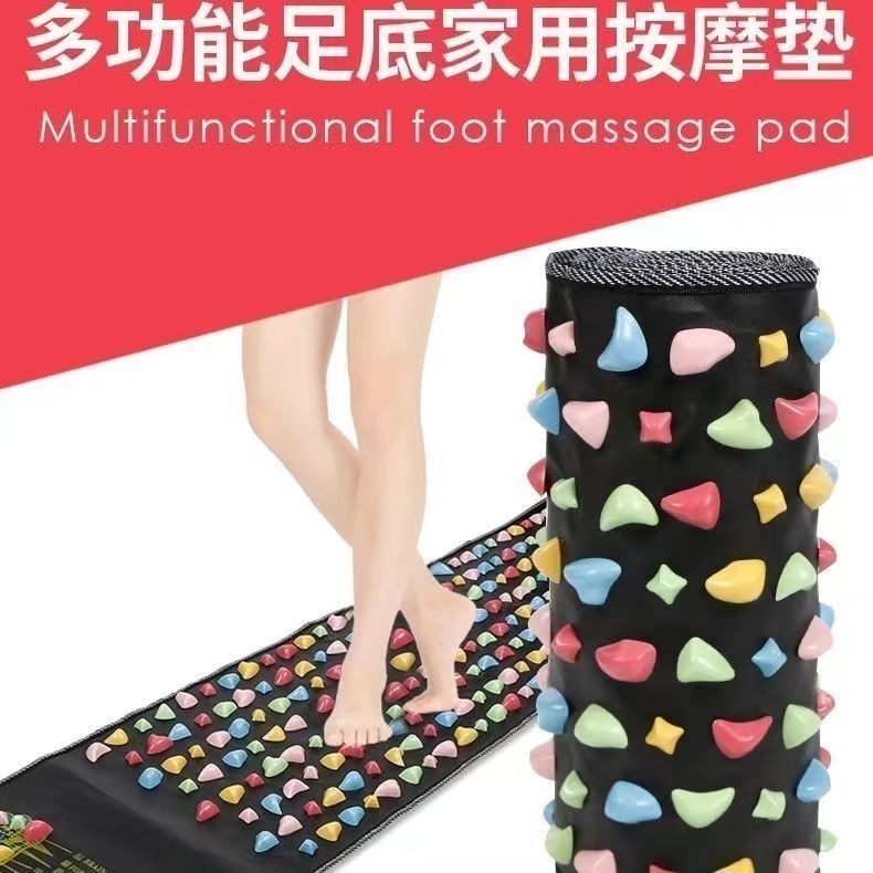 《Fast Delivery》Reflexology Walking Stones Foot Pain Relieves Walking ...