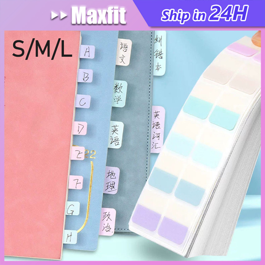 240 Lamber Sticky Notes Colorful Transparent Sticky Memos Macaron ...