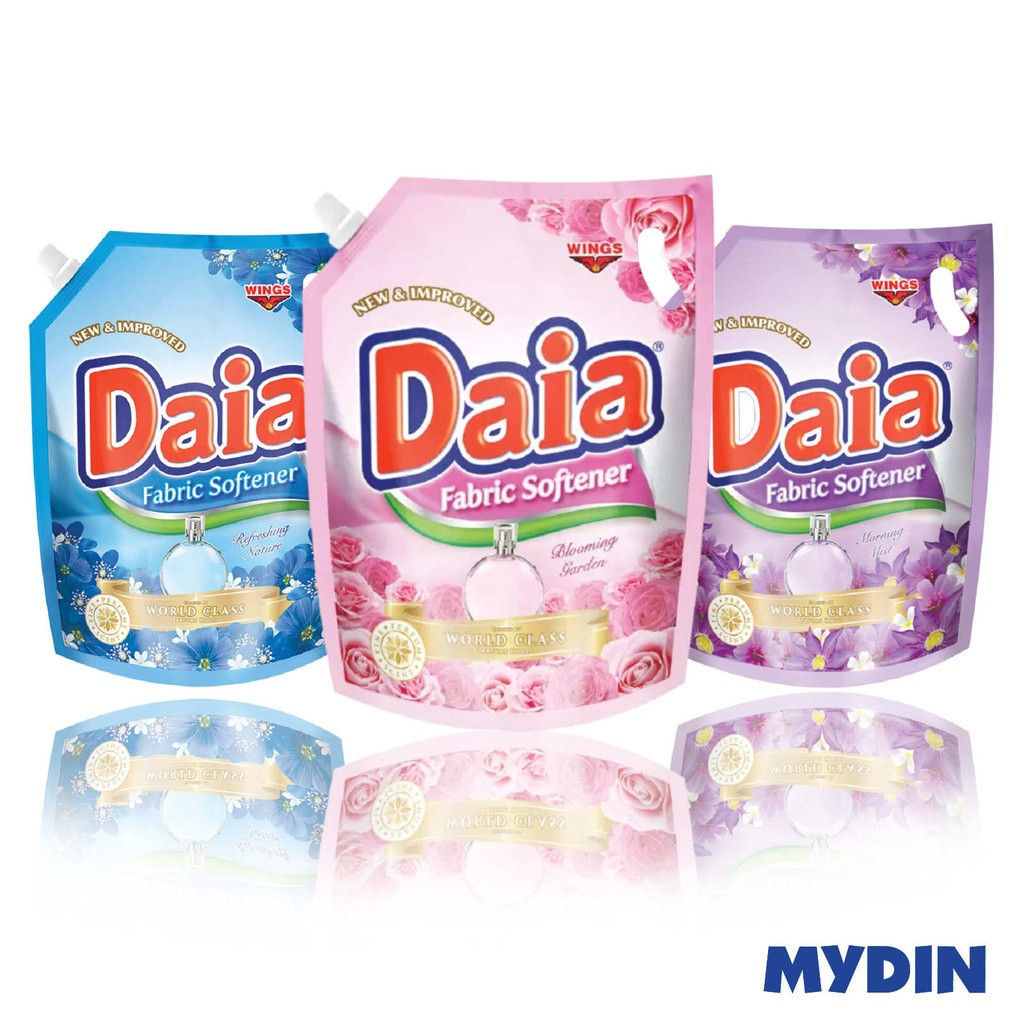 Daia Fabric Softener (1.6L) - 3 Scents | Shopee Malaysia