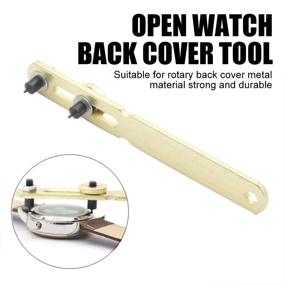 Adjustable Watch Back Remover Tool, Wrench Type Watch Case Back Opener ...