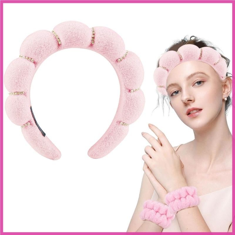 INF Comfortable Sponge Headband Ornament Trendy Hairband Accessory for ...