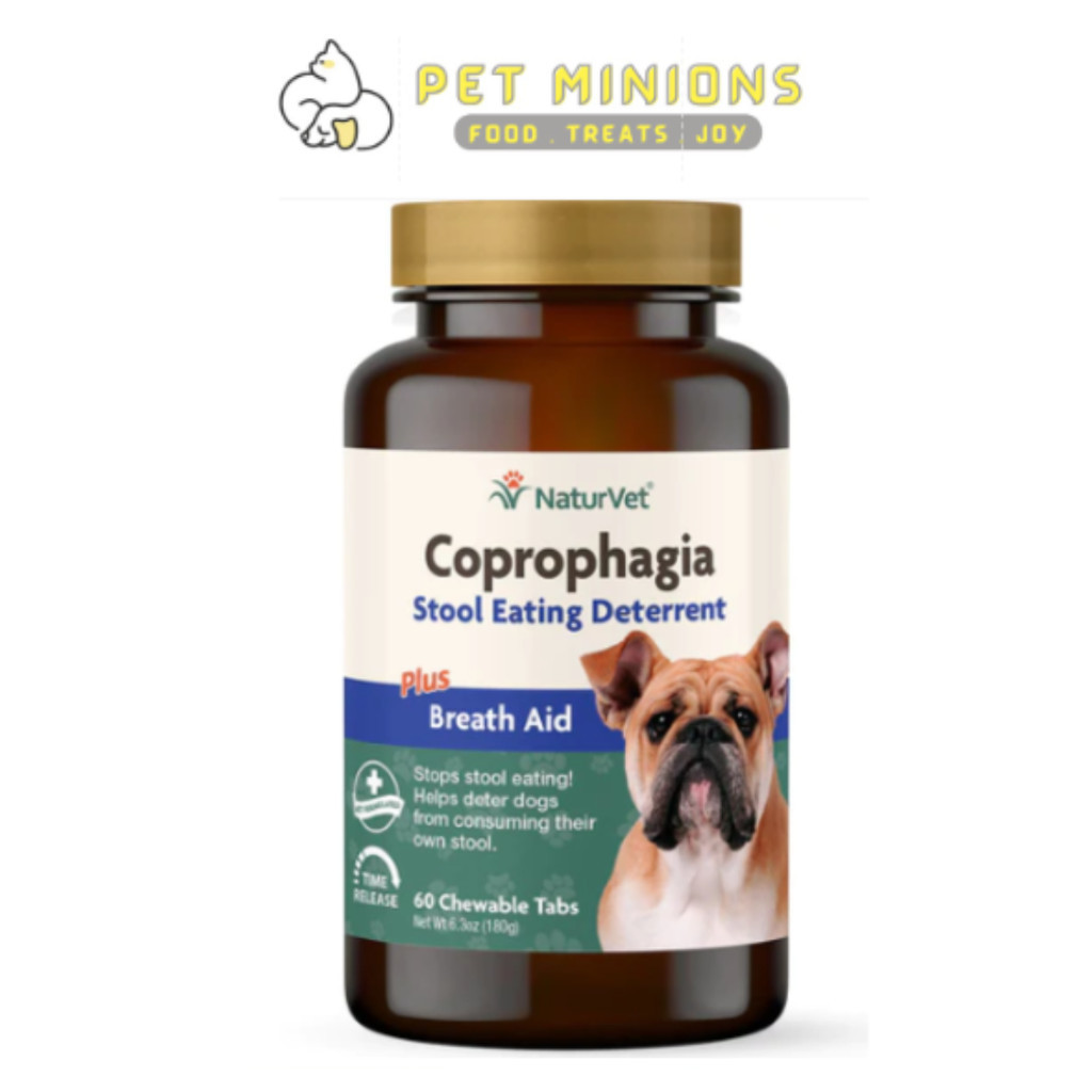 NaturVet Coprophagia Stool Eating Deterrent Chewable Tablets 60 ...