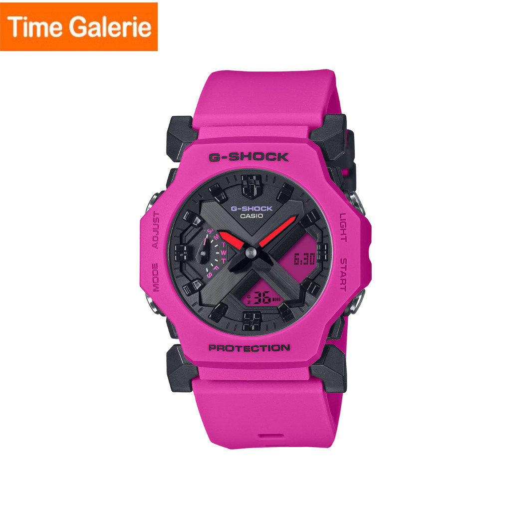 CASIO G-SHOCK Futuristic Minimalist Style Men Pink Watches GA-2300-4A ...