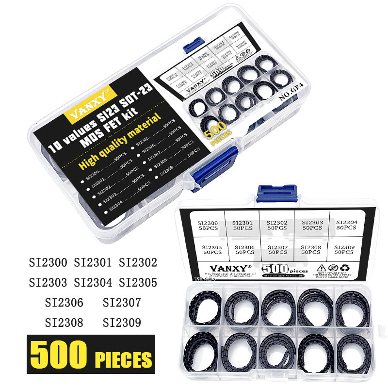 10 values MOS FET kit triode transistor SI2300 SI2301 SI2302 SI2303 ...