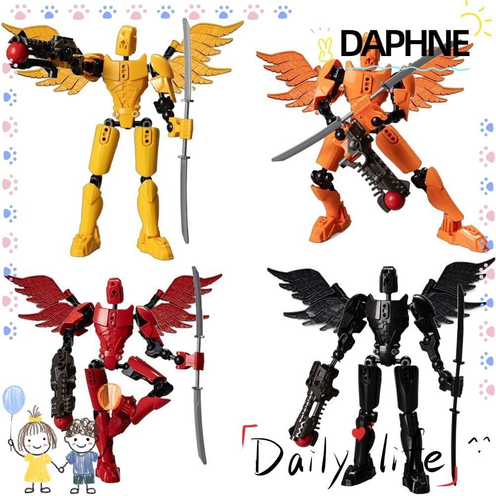 DAPHNE-HOME Lucky 13 Action Figure Toys, Multi-Jointed Movable Desktop ...
