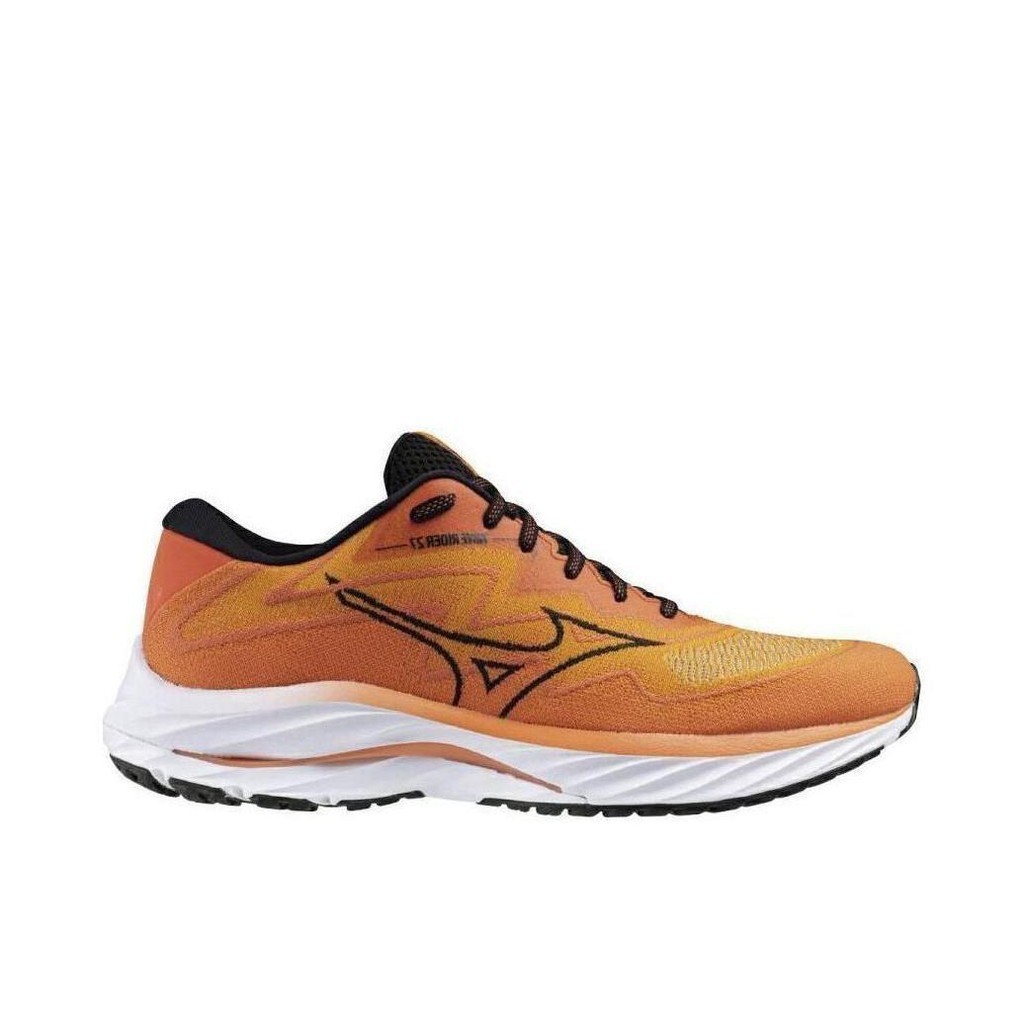 Mizuno Wave Rider 27 upper knit cushioned Rebound stand anti-slip wear ...