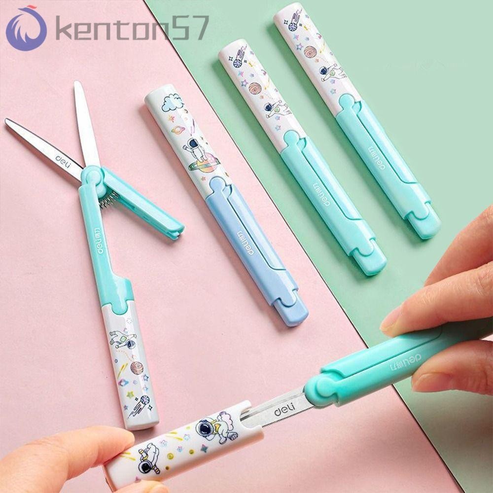 KENTON Pen Shape Scissor, Handwork Art Tools Folding Design Handcraft ...