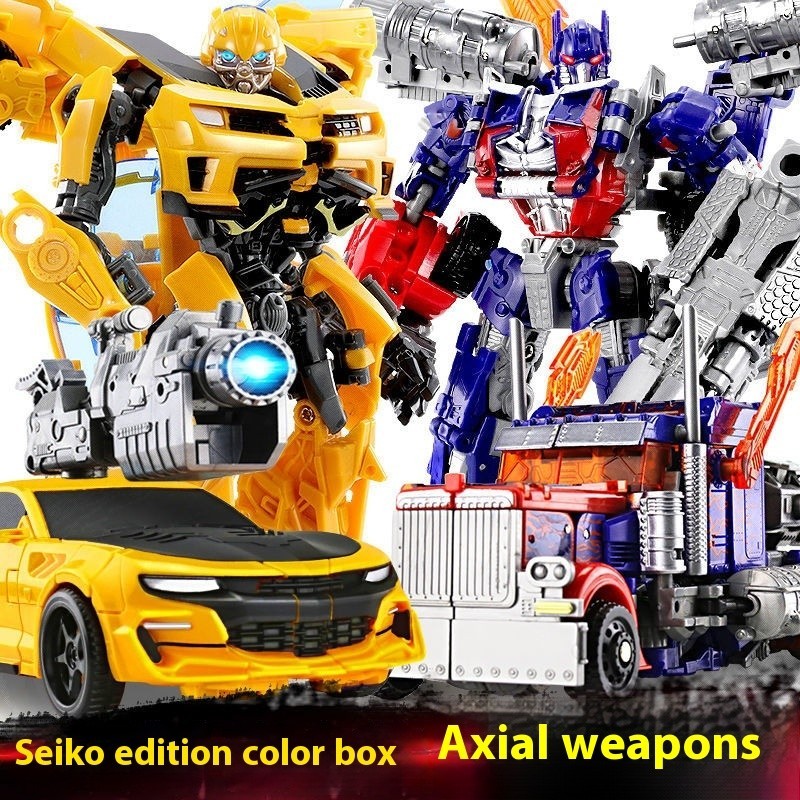 Transforming Toy King Kong Model Car Robot Bumblebee Dinosaur Wire Rope ...