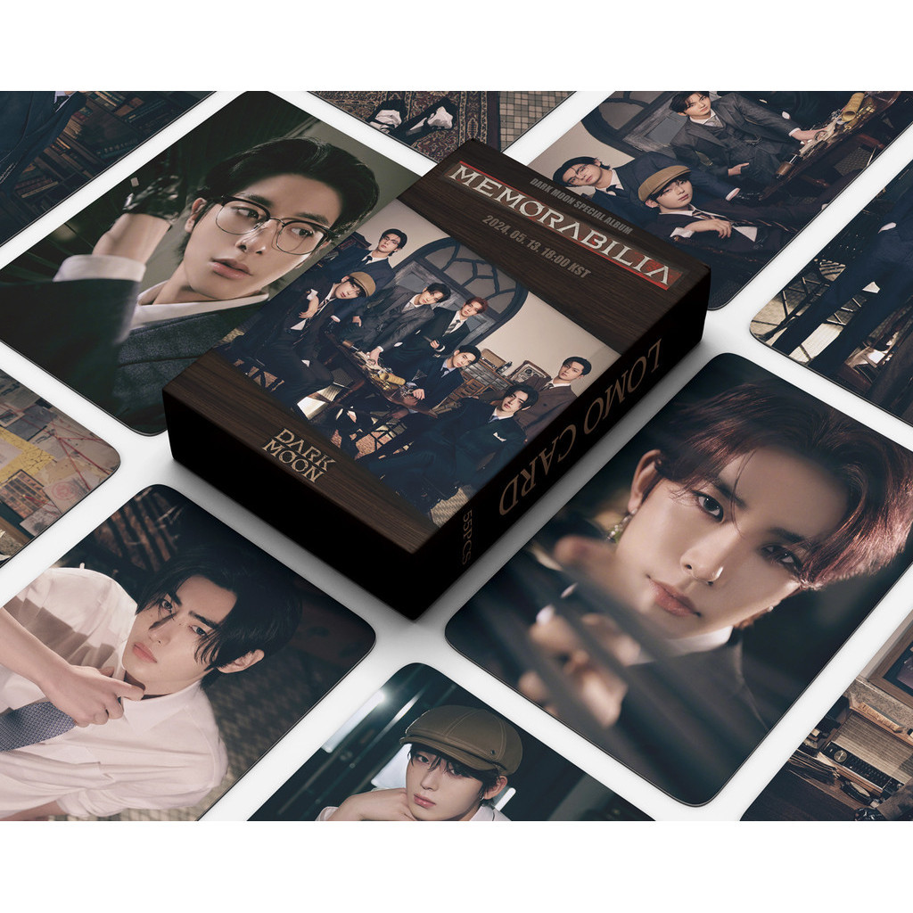 KPOP 55pcs/box EN Photocards MEMORABILIA DARK MOON KPOP LOMO Card ...