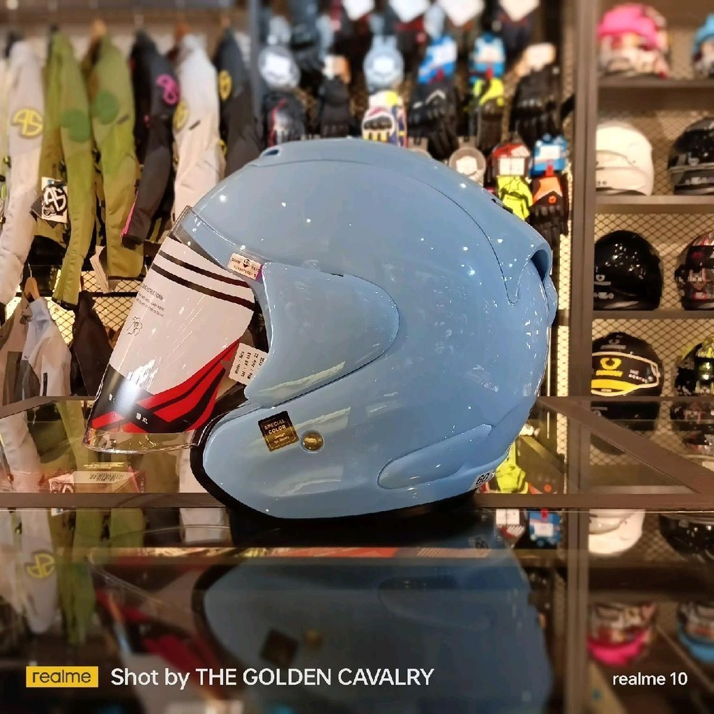 ARC RITZ PASTEL BLUE HELMET | Shopee Malaysia