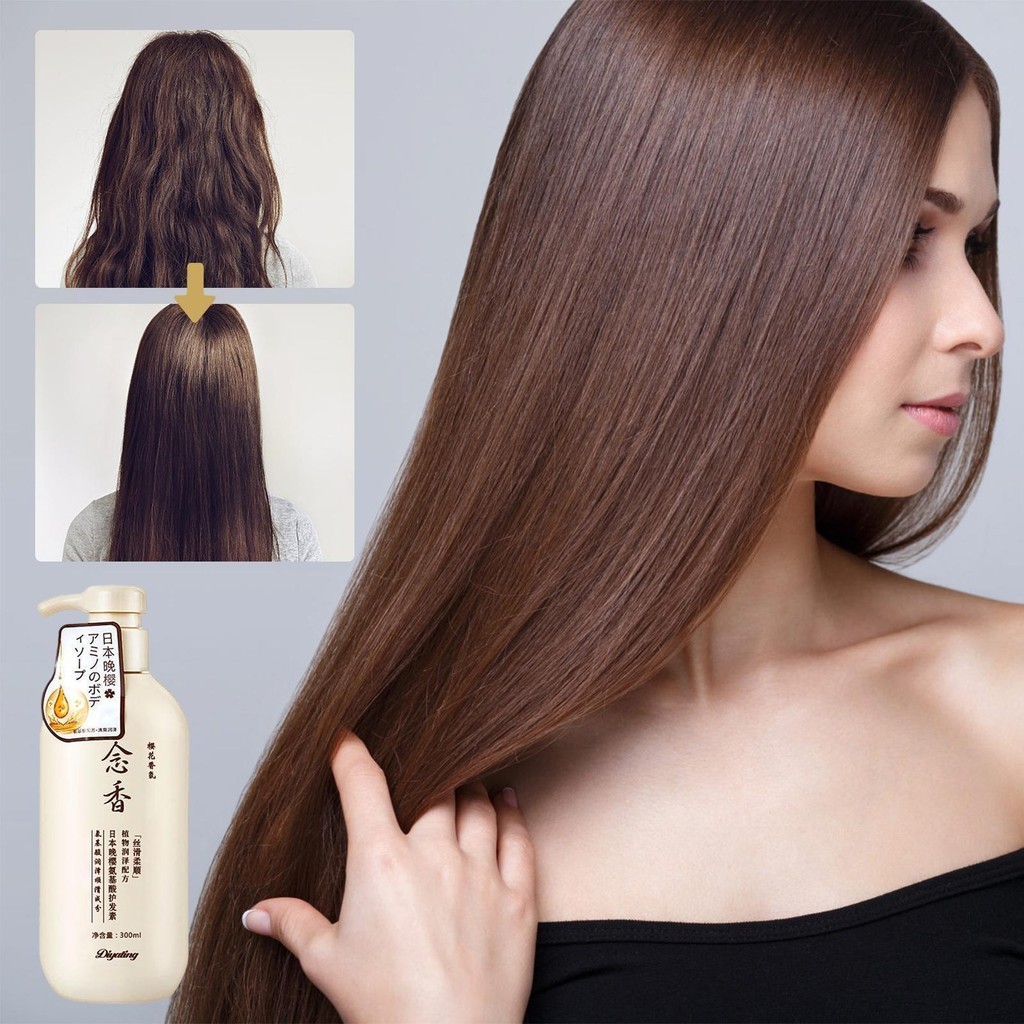 Japanese Shampoo Nourishing Scalp Sakura Shampoo Japan Shampoo 300ml ...