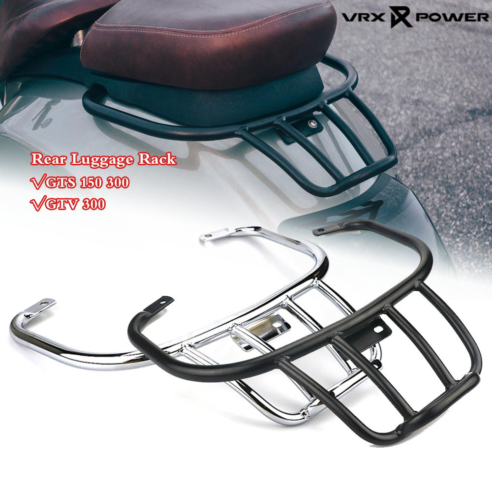 For Vespa GTS 150 300 GTV300 HPE Motorcycle Rear Luggage Rack Holder ...