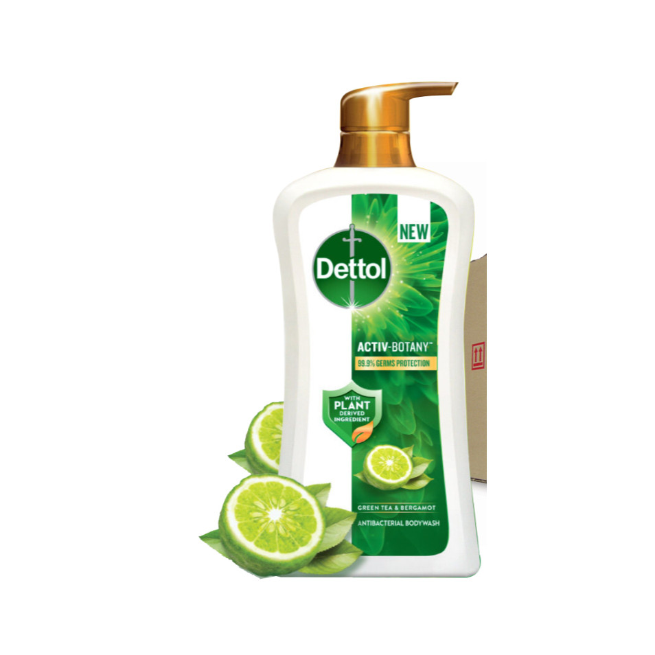 DETTOL BODYWASH ACTIV-BOTANY GREEN TEA & BERGAMOT 850G (EXP: 10/2024 ...