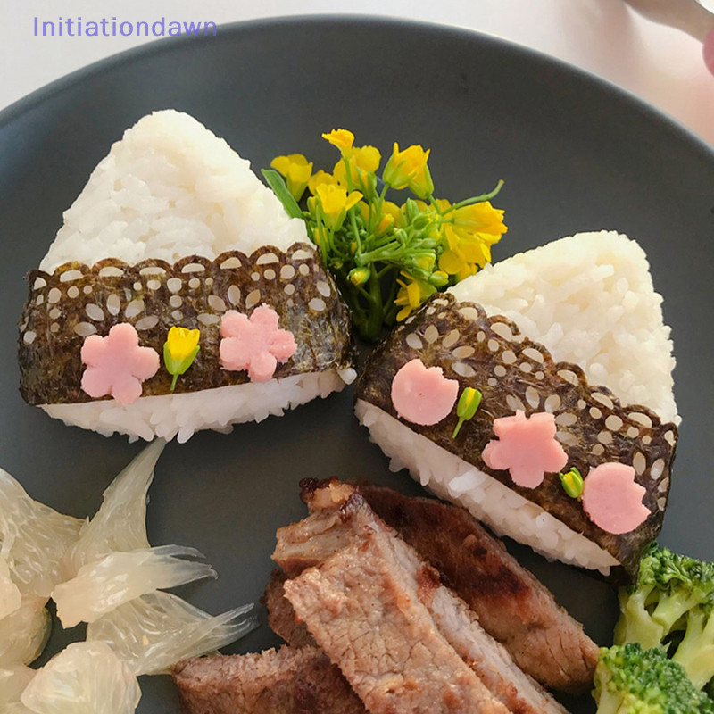 [Initiationdawn] DIY Sushi Tool Seaweed Nori Punch Cutter Flower Ribbon ...